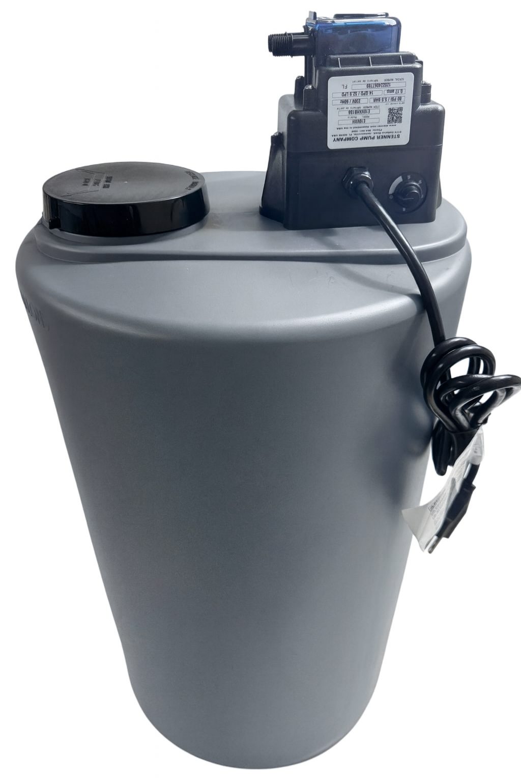 E10VXHB1S6-230V Injection System – 15-Gallon Grey Tank